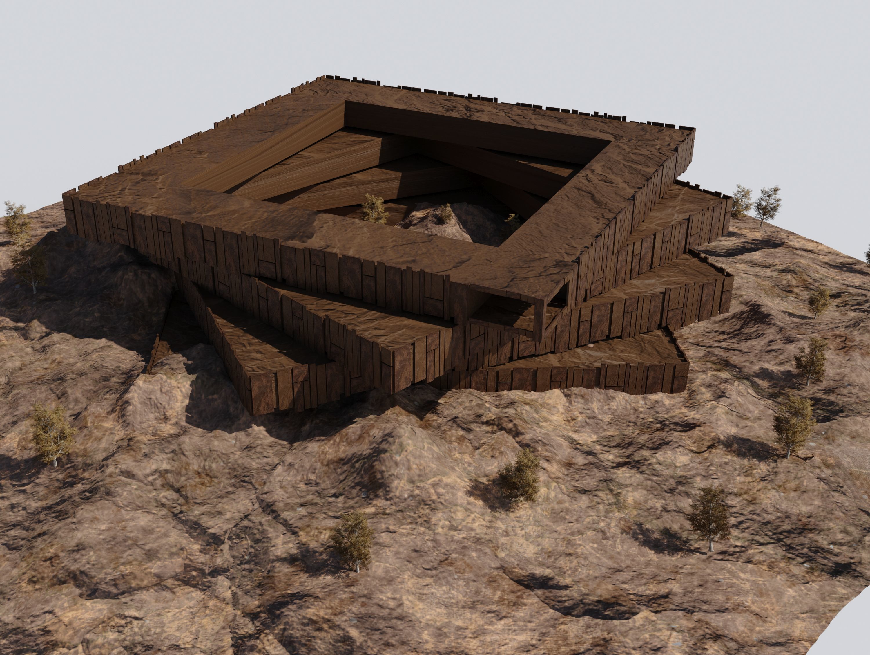 Gidori - Neom saudi arabia 3D model | CGTrader