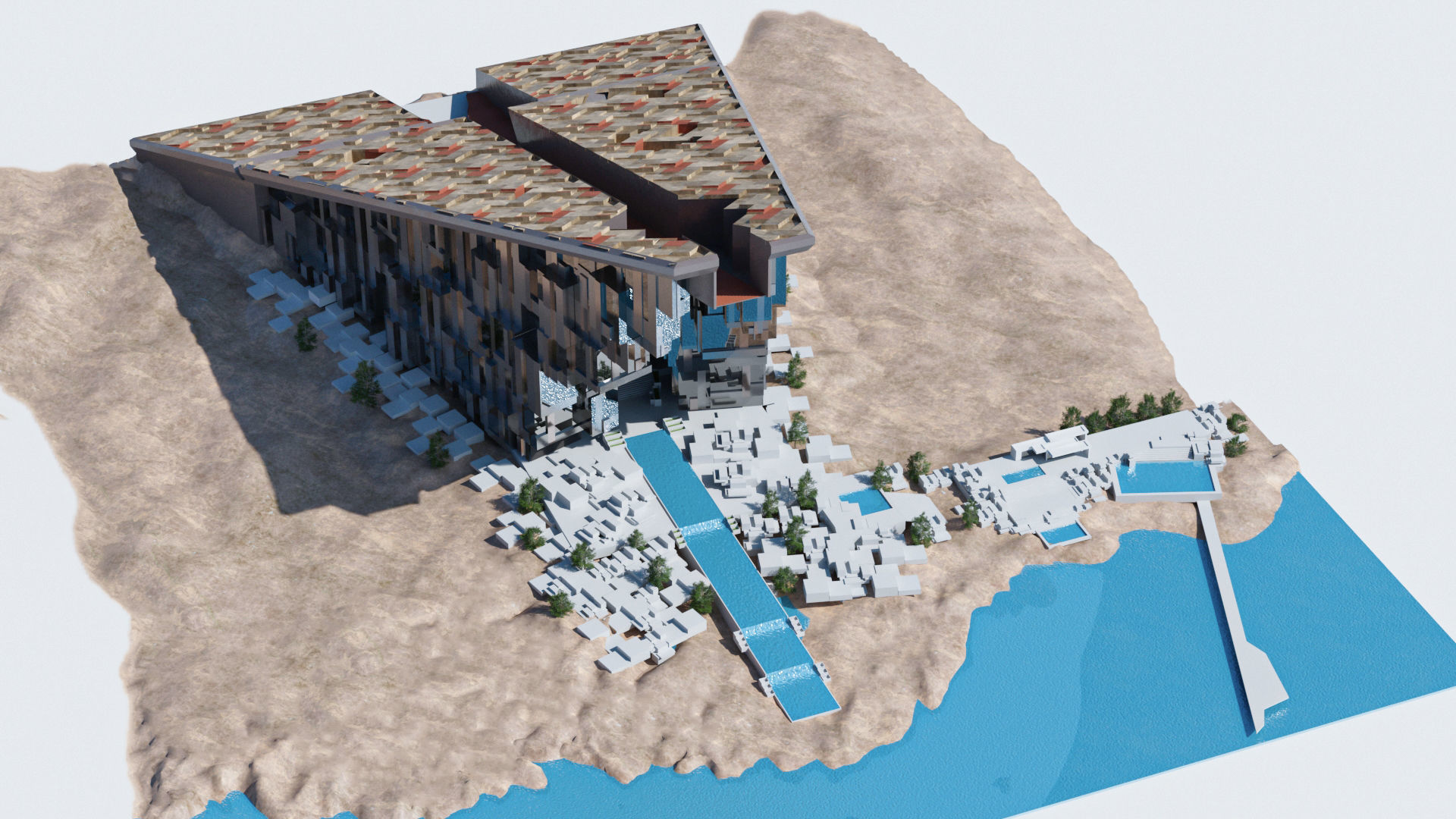 Gidori - Neom saudi arabia 3D model | CGTrader