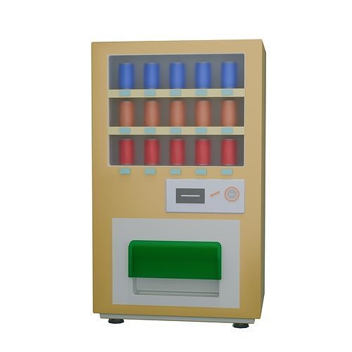 vending machine 3D model | CGTrader