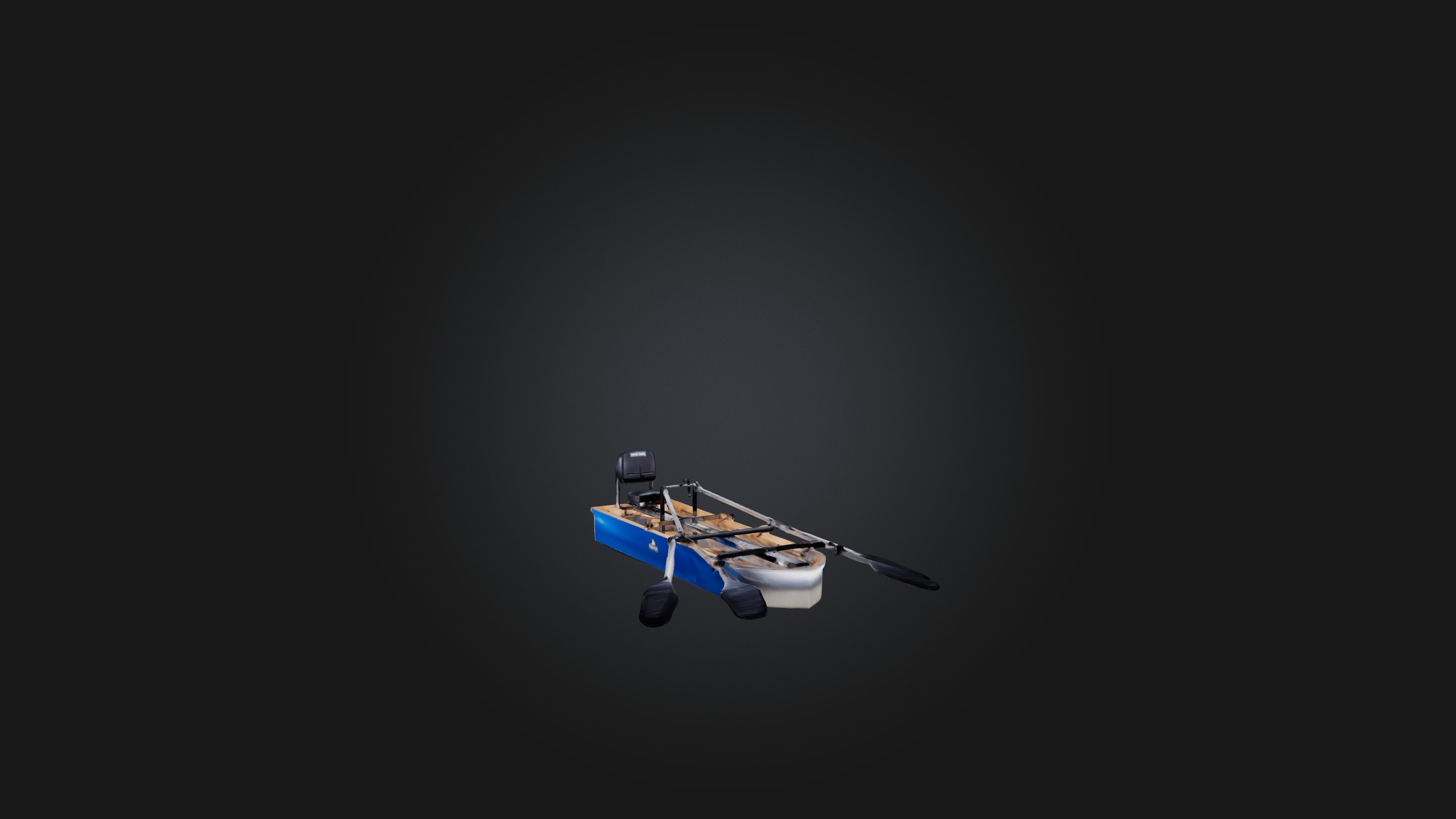 3D model Water Rower Tank VR / AR / low-poly | CGTrader