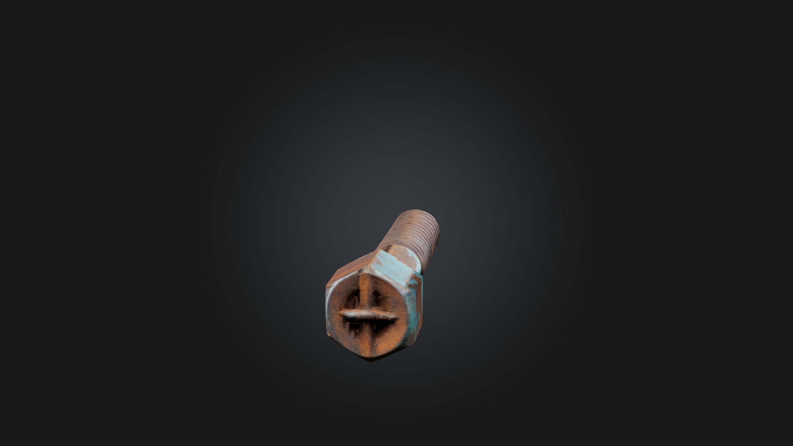 3D model Rusted Bolt VR / AR / low-poly | CGTrader
