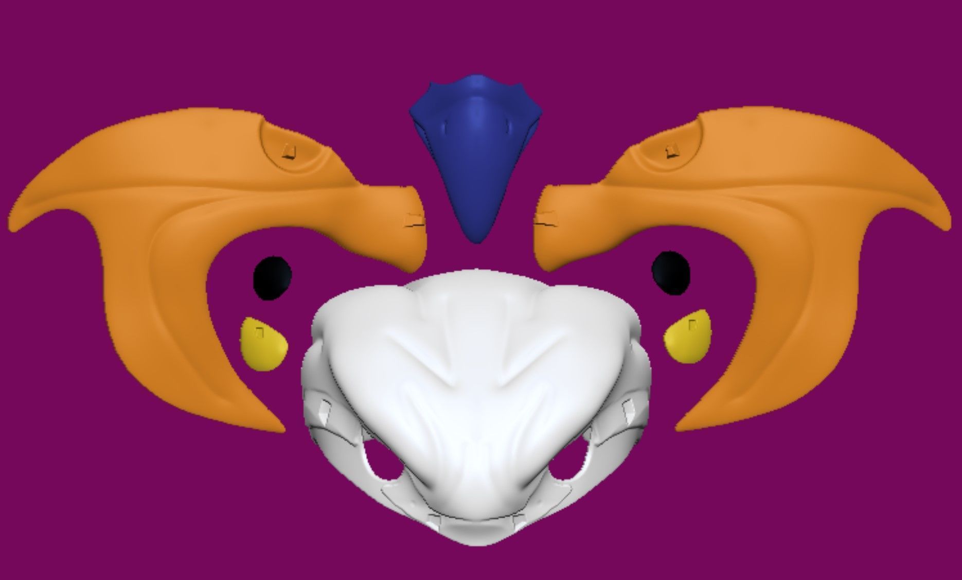 helmet Sorceress He-man Feiticeira 3D model 3D printable | CGTrader