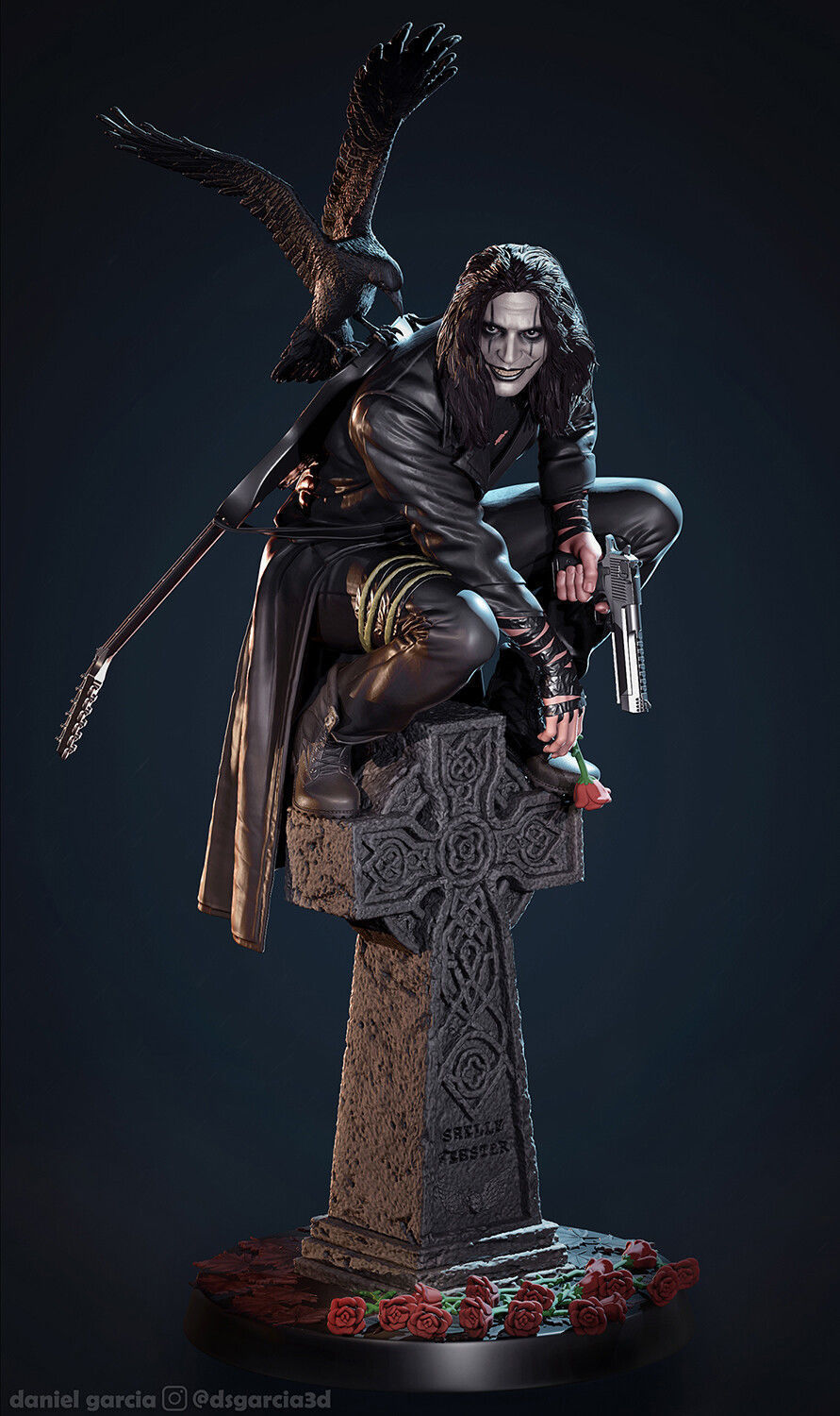 The Crow 3D Print 3D model 3D printable | CGTrader
