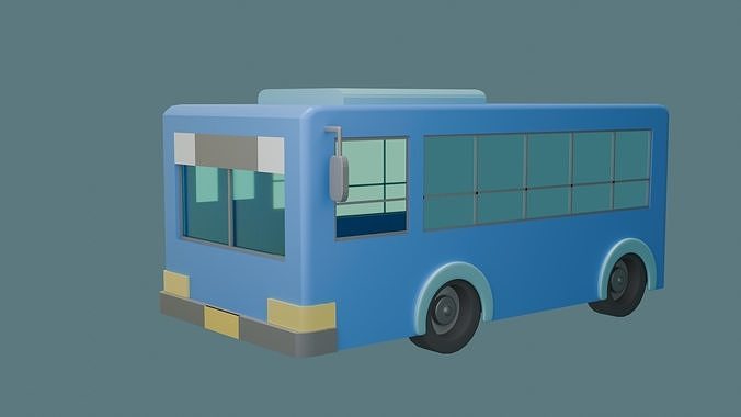 public transportation 3D model | CGTrader