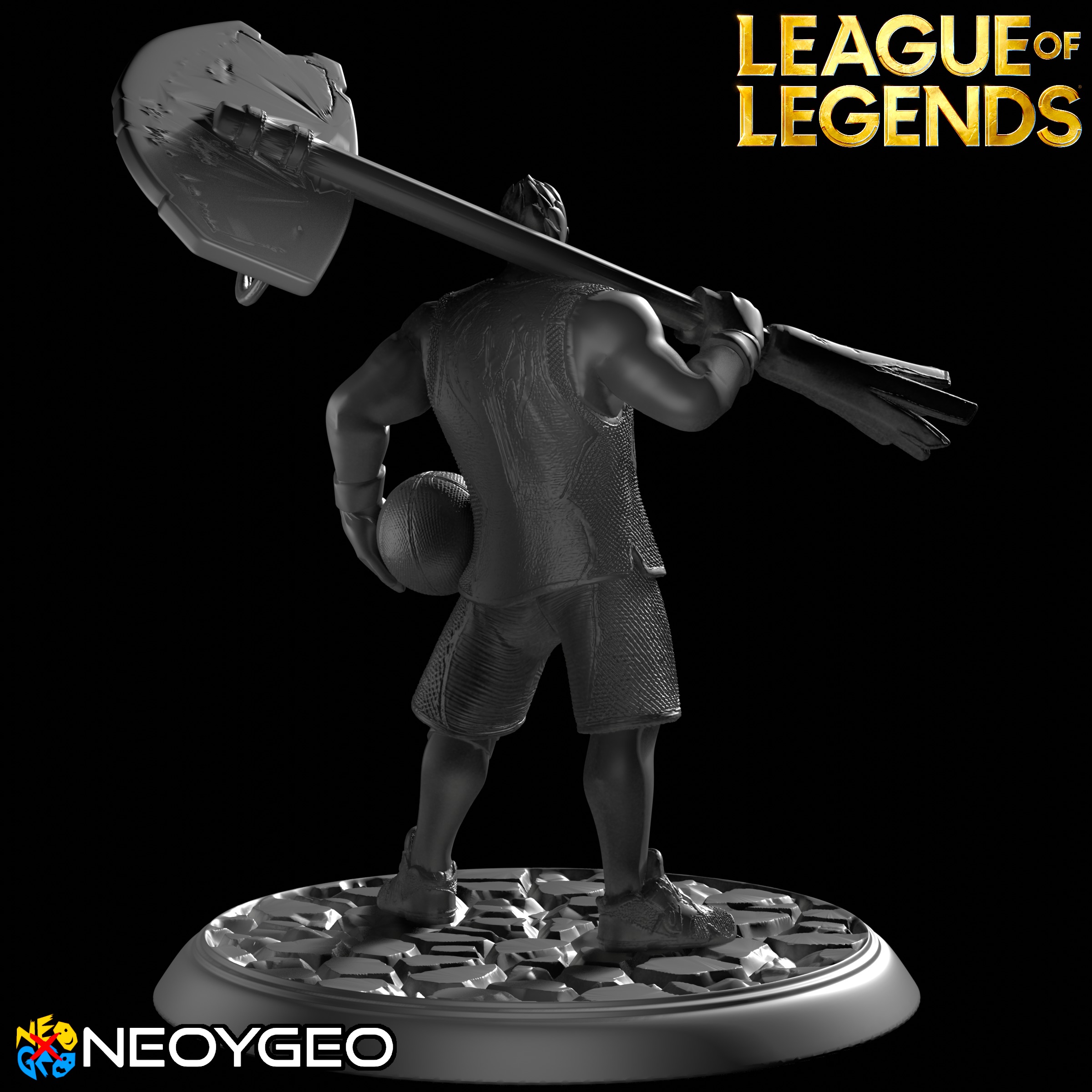 DARIUS DUNKMASTER - LEAGUE OF LEGENDS 3D model 3D printable | CGTrader