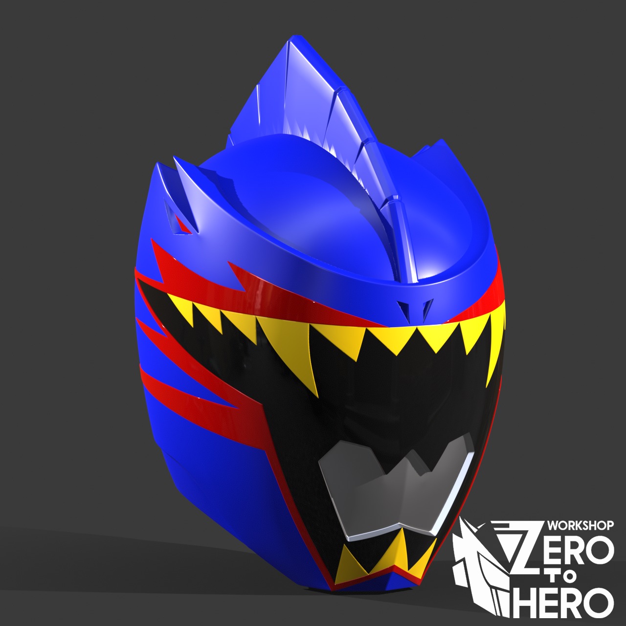Power Rangers Dino Charge Talon-Deathryuger Helmet 3D model 3D ...