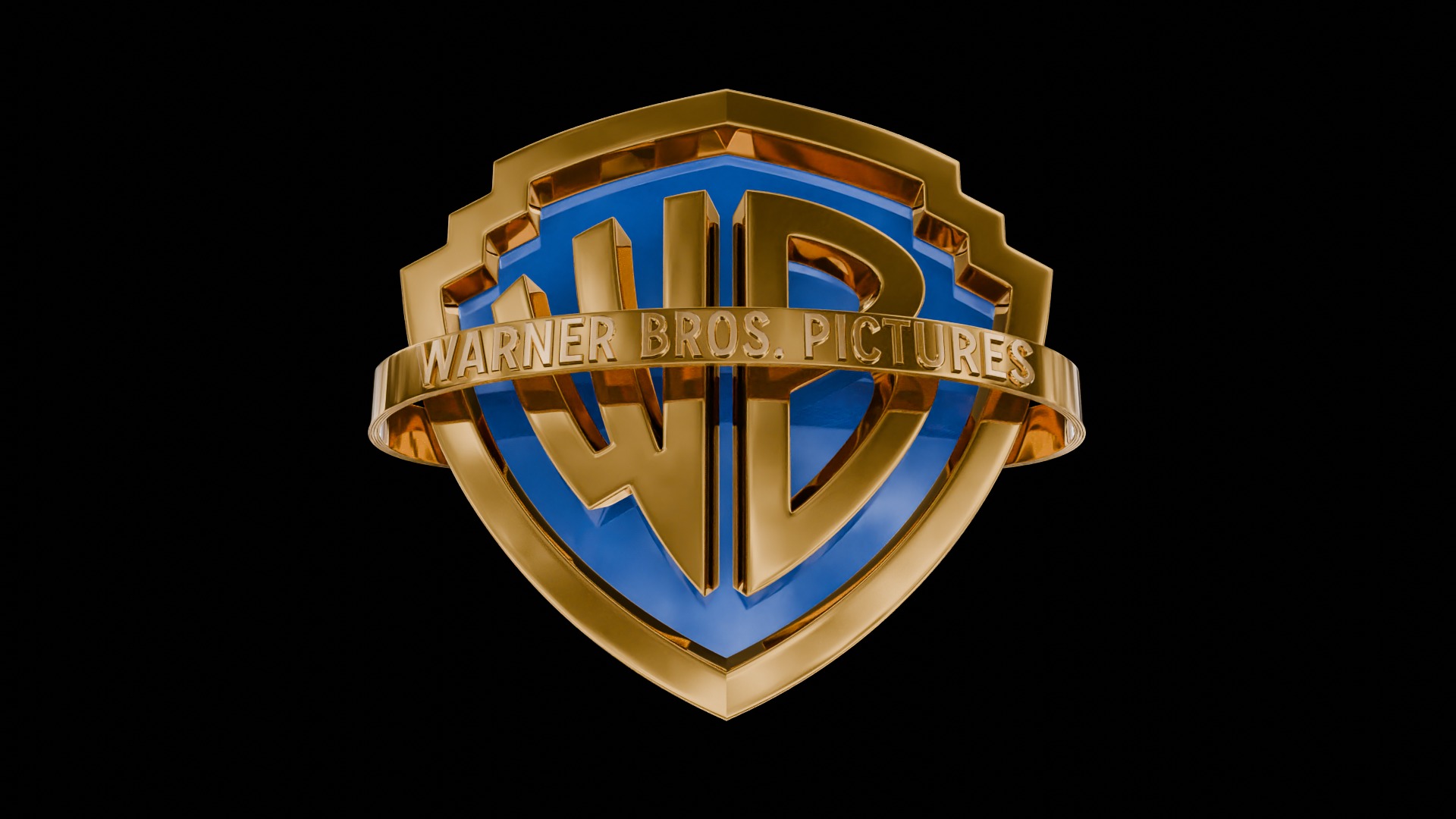 Warner Brothers Pictures Shield 2024 3D model | CGTrader