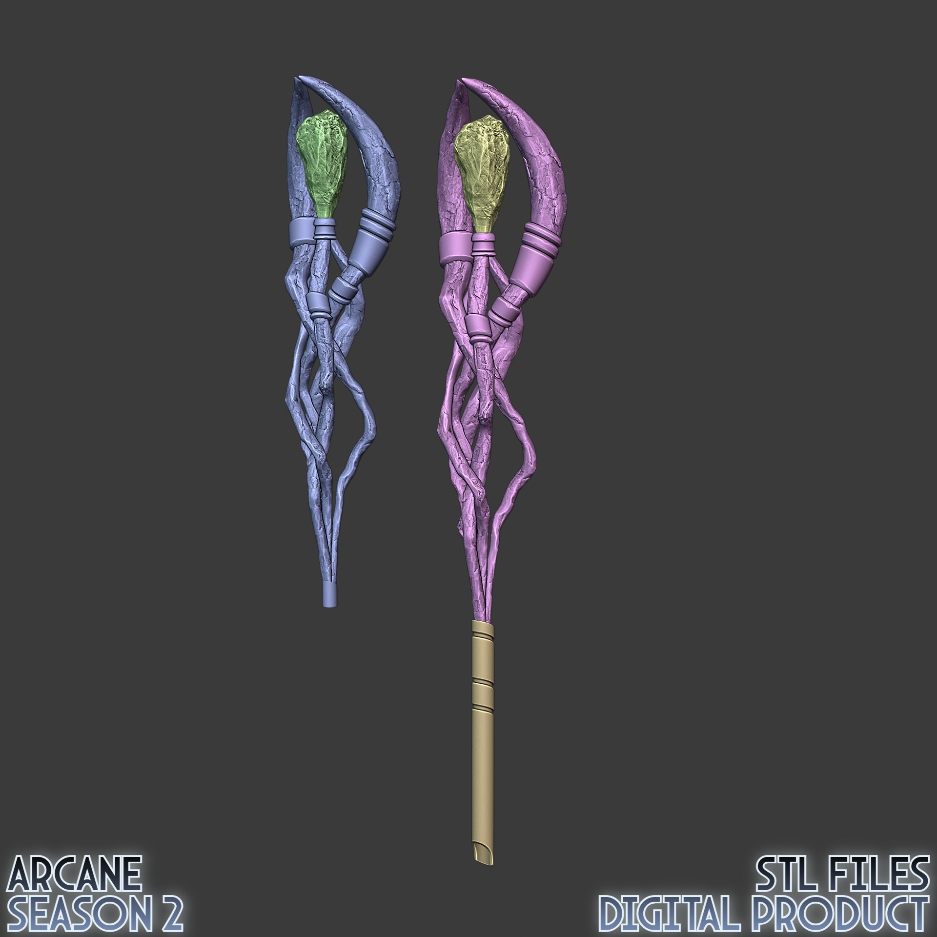 Lest Shimmer Cosplay Pipe Arcane League of Legends 3D model 3D ...