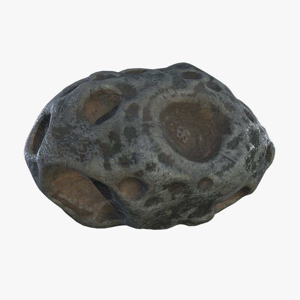 Asteroid 2b free VR / AR / low-poly 3D model | CGTrader