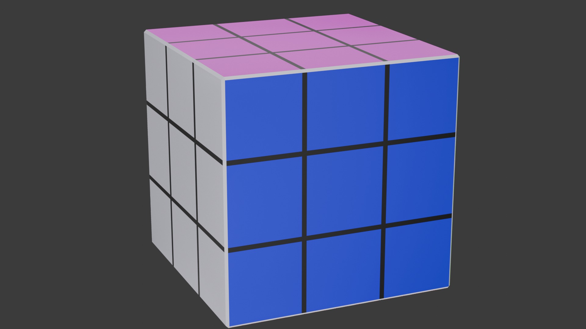3D Rubiks Cube Model free 3D model 3D printable | CGTrader