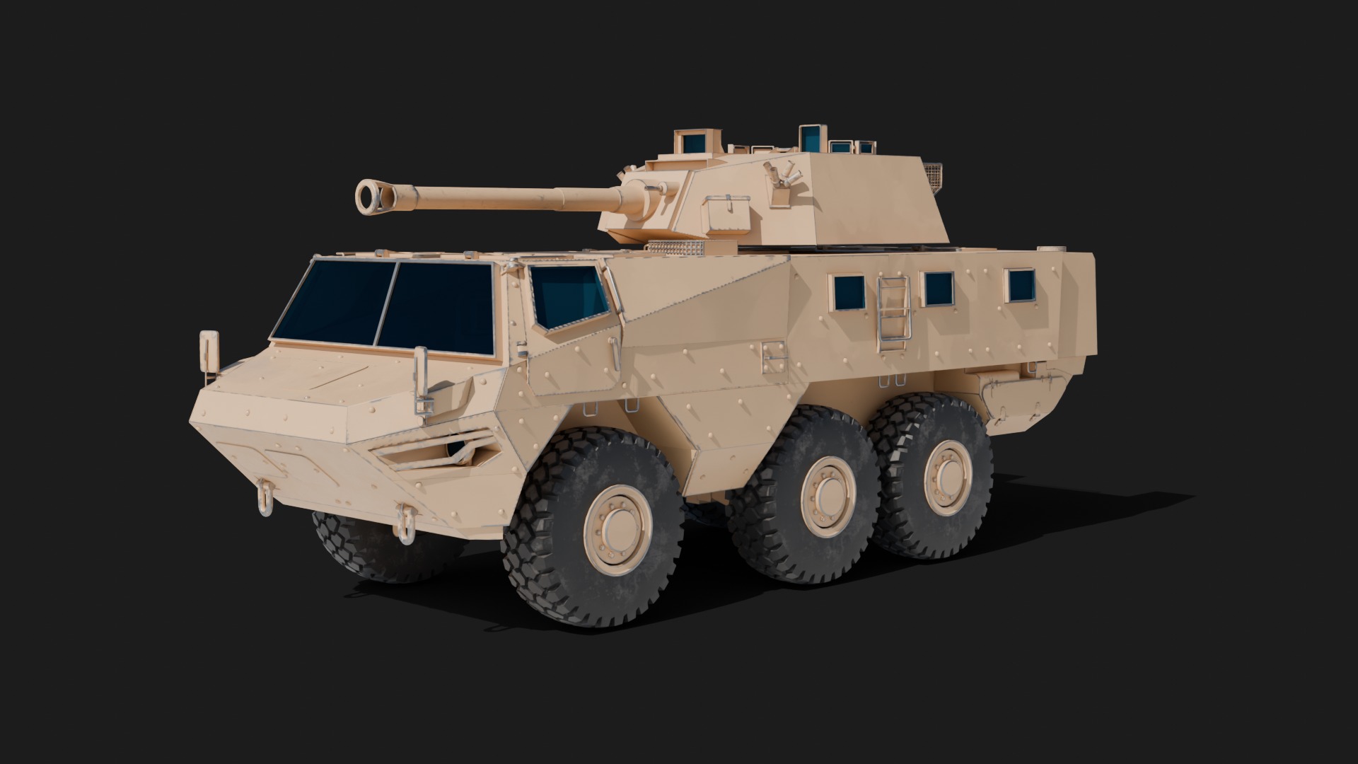 VAB MK3 Mark III CSE 90LP 3D model | CGTrader