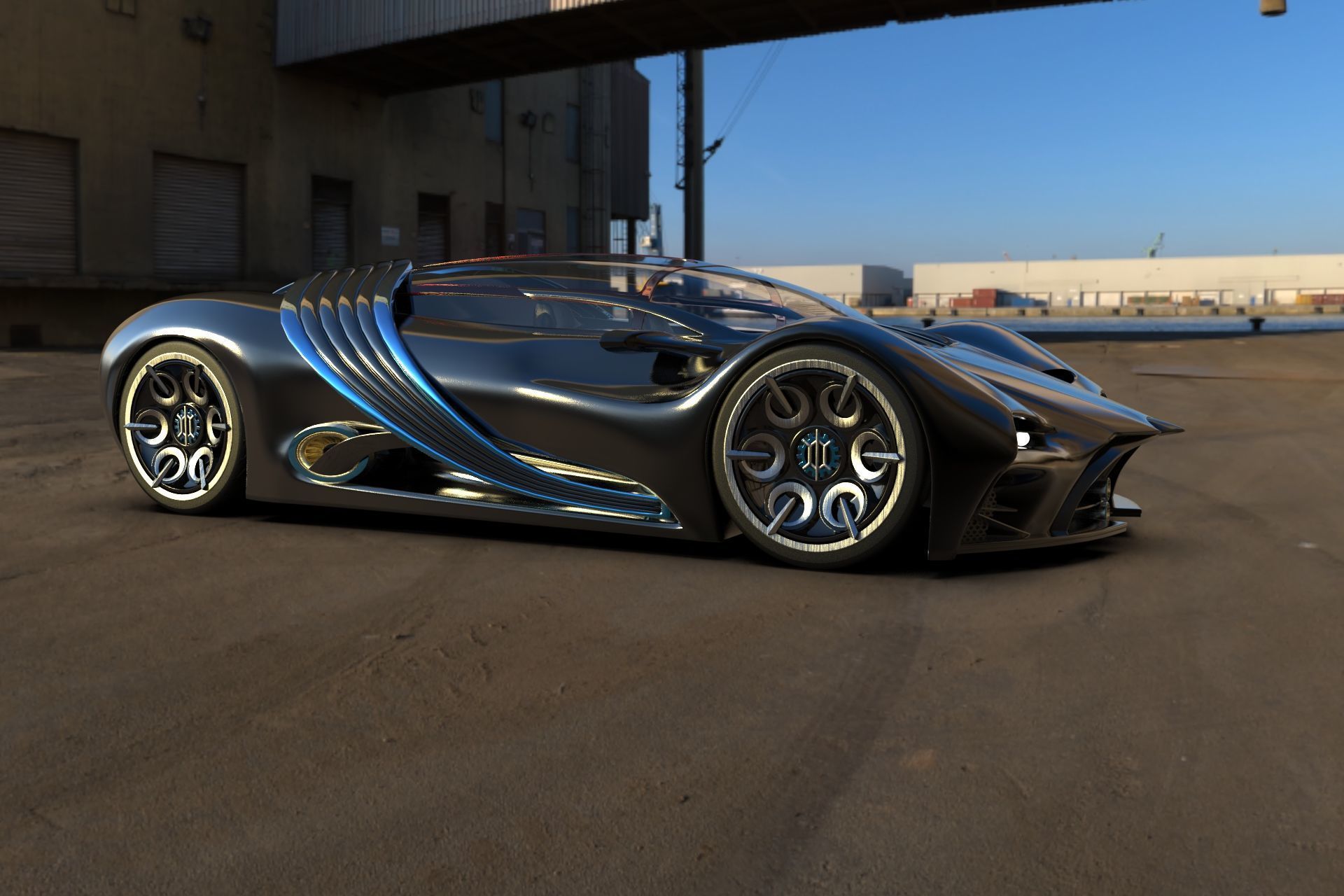 Hyperion xp 01 hypercar 3D model | CGTrader
