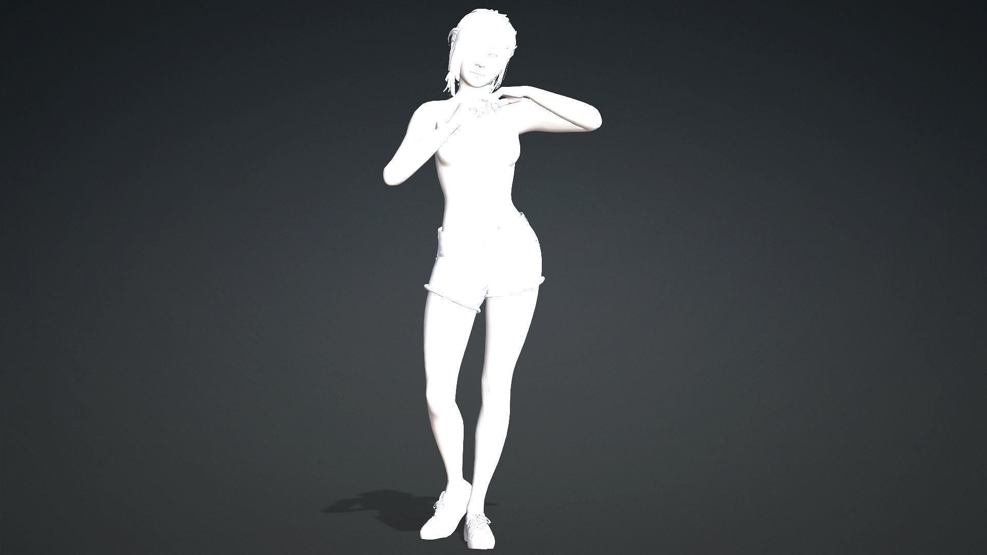 Emily free VR / AR / low-poly 3D model rigged | CGTrader