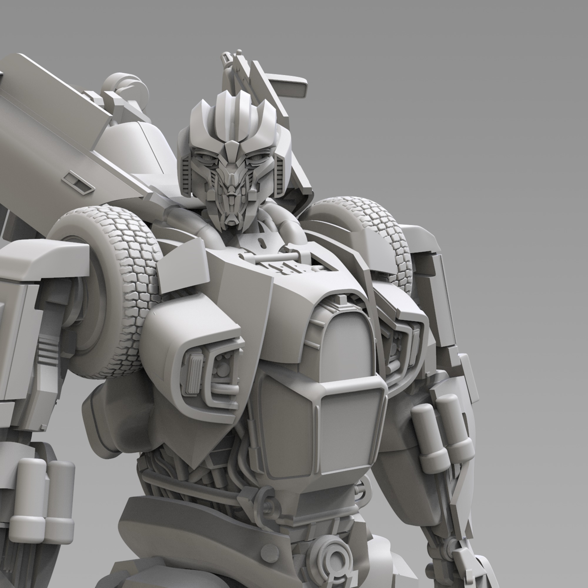 Transformers Bumblebee Decepticon Dropkick 3D print model 3D model 3D ...