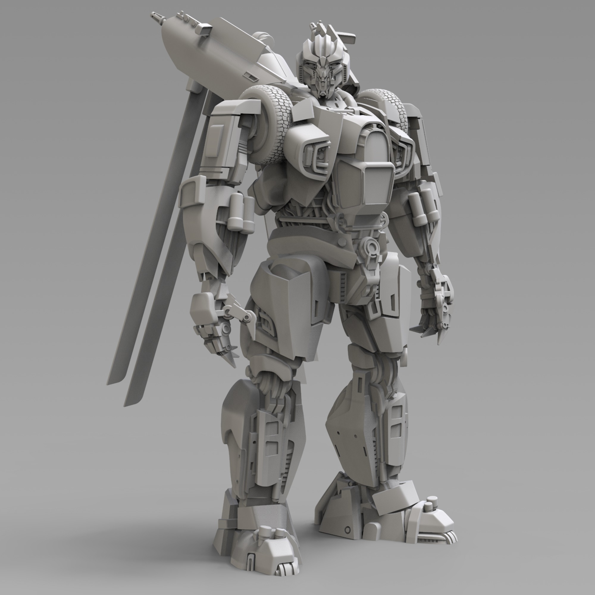 Transformers Bumblebee Decepticon Dropkick 3D print model 3D model 3D ...