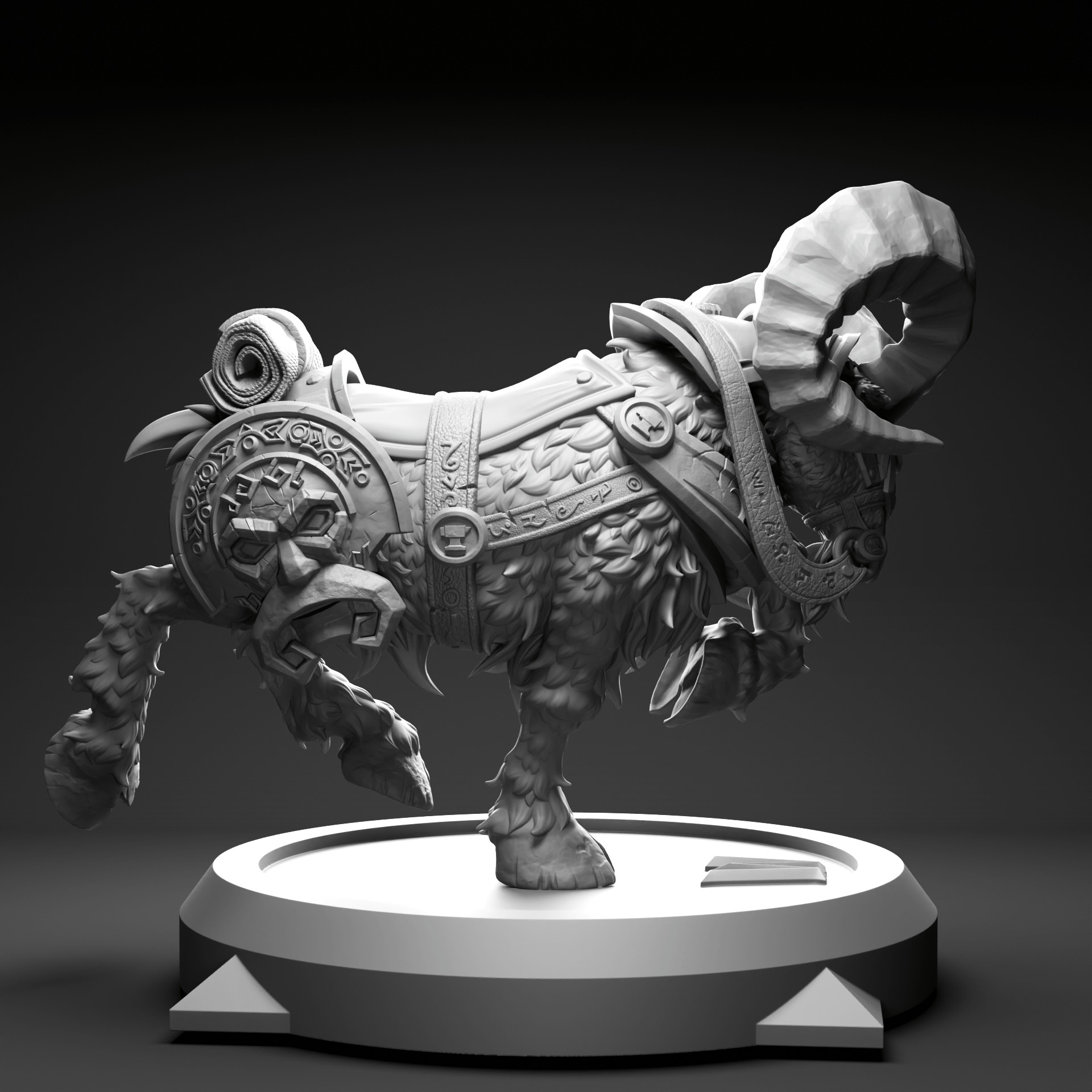 Dwarf Warrior - World of Warcraft 3D model 3D printable | CGTrader