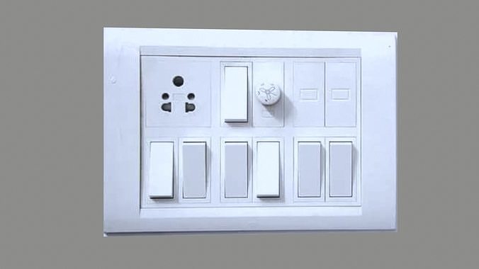 3D model Switch Board Texture VR / AR / low-poly | CGTrader