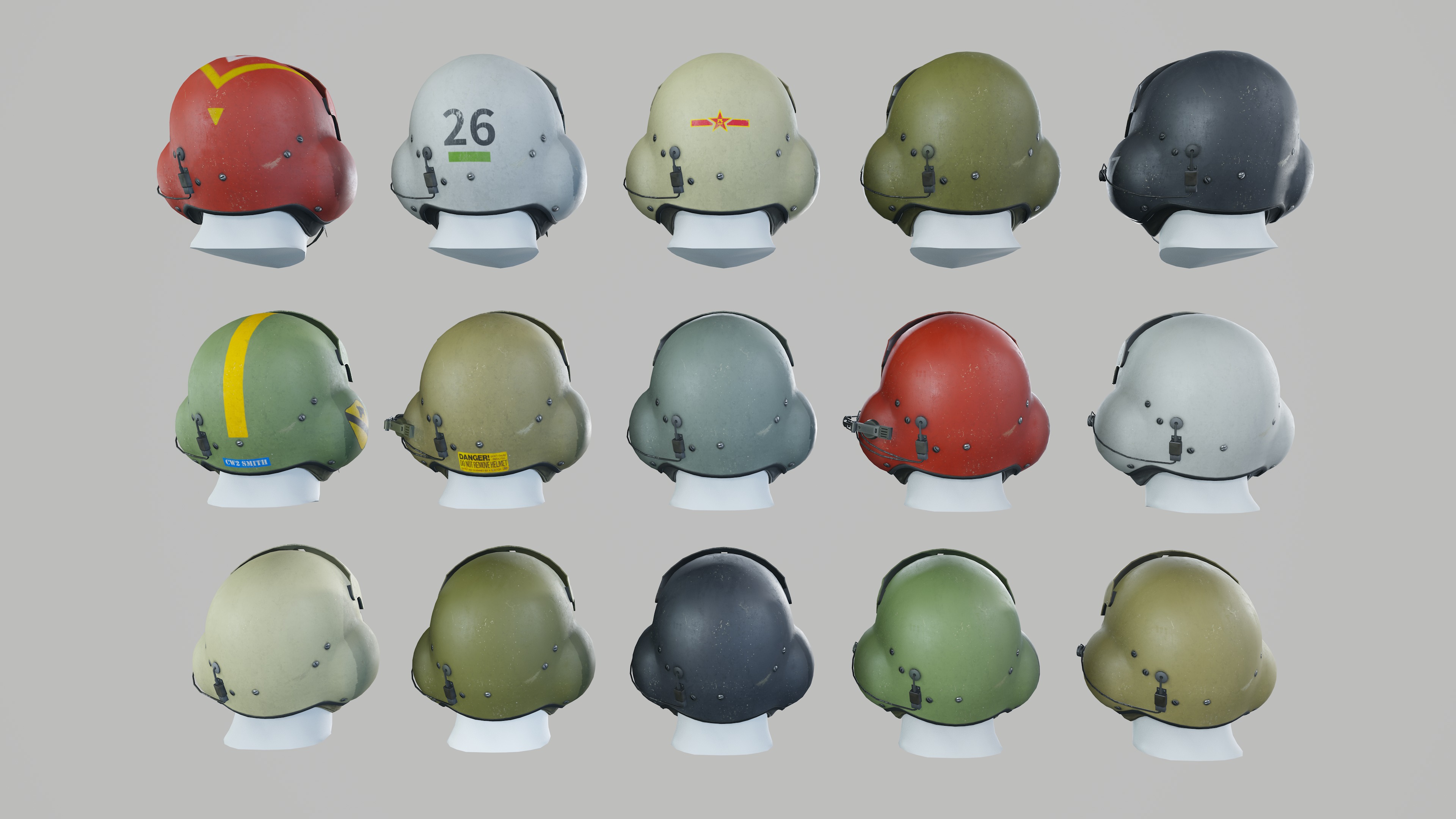 3D model Gentex SPH4 Flight Helmet VR / AR / low-poly | CGTrader