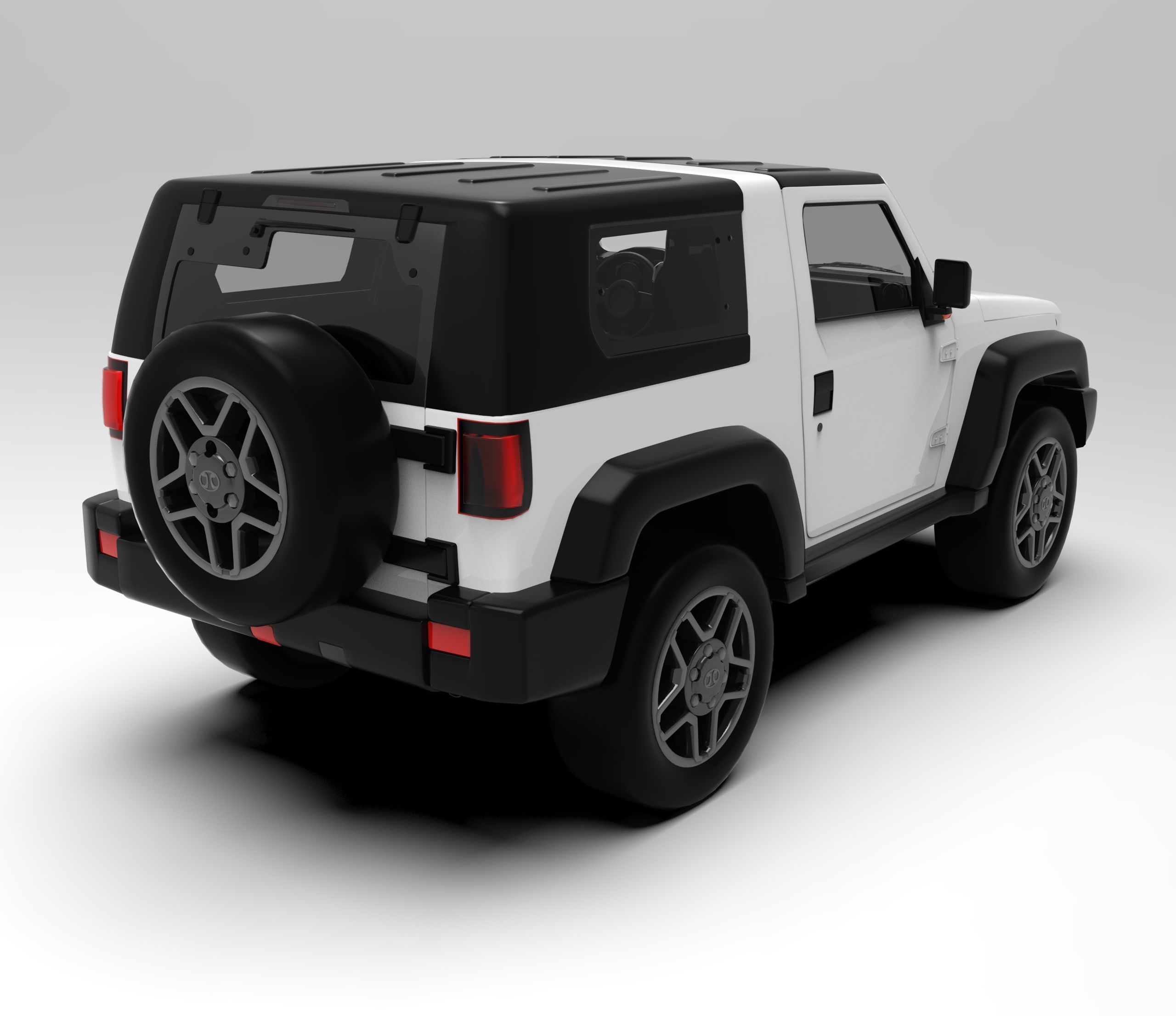 BAIC BJ40 free 3D model | CGTrader