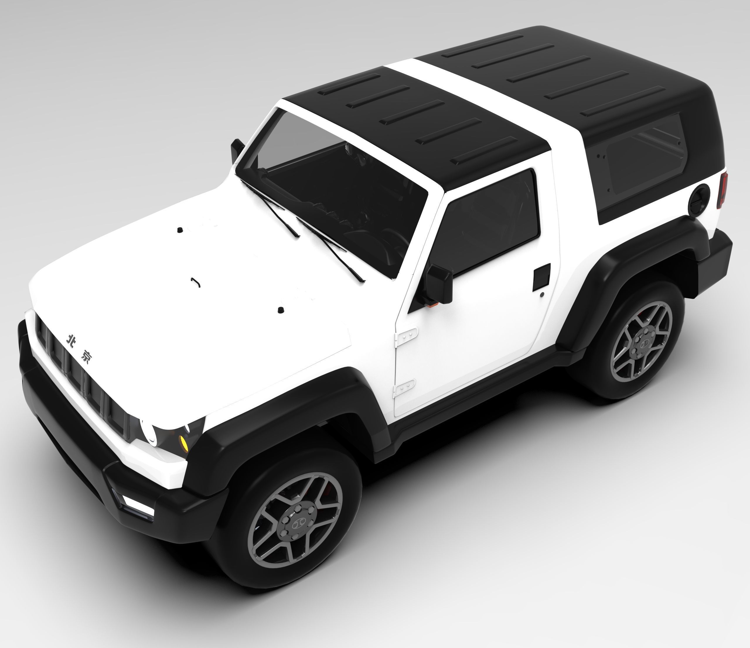BAIC BJ40 free 3D model | CGTrader