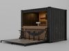 Mini Bar Container 3D model | CGTrader