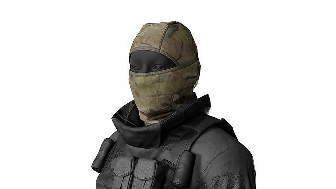 3D model Balaclava VR / AR / low-poly | CGTrader