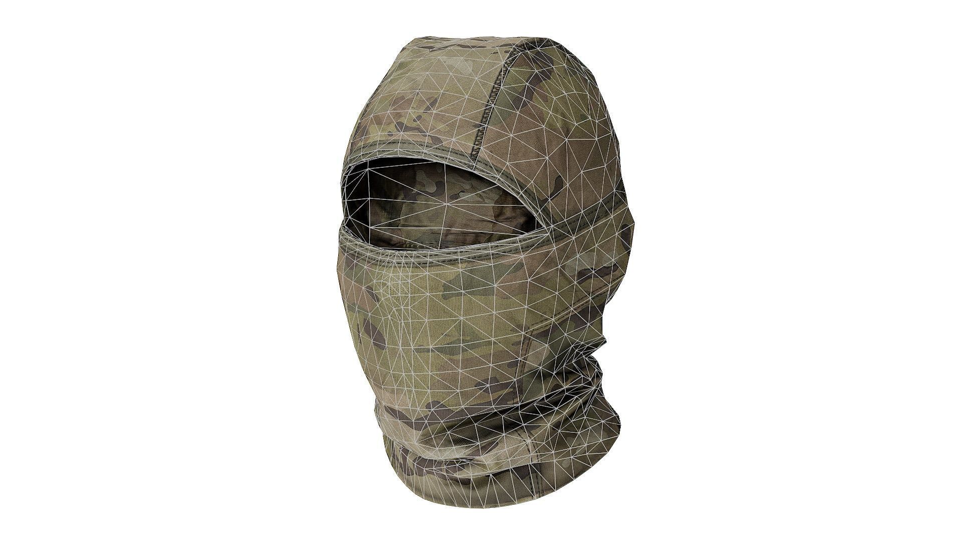 3D model Balaclava VR / AR / low-poly | CGTrader