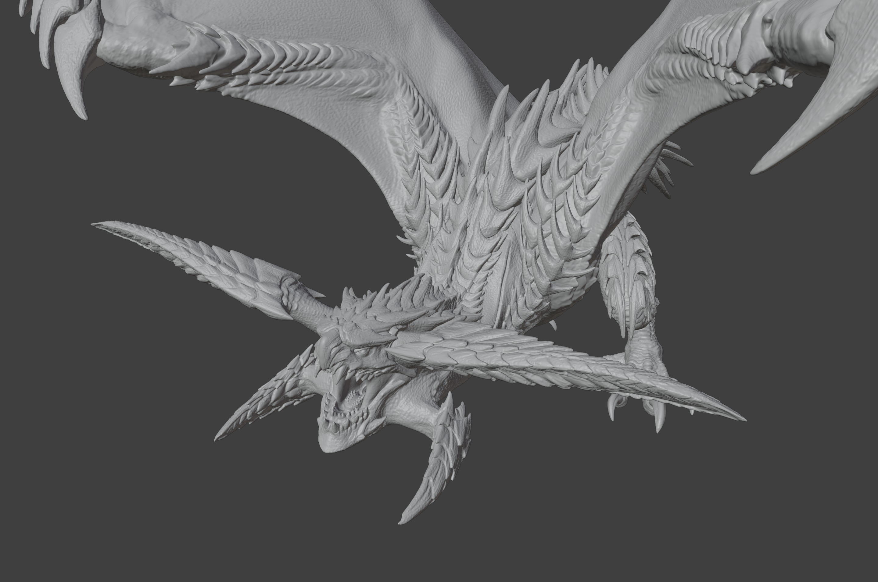 Rey Dau - Monster Hunter Wilds 3D model 3D printable | CGTrader