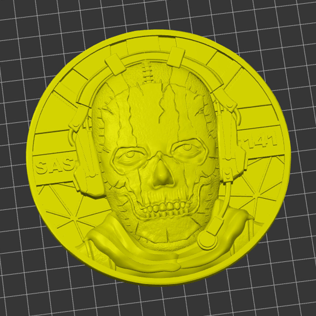 Call of Duty Simon Ghost Riley 3D model | CGTrader