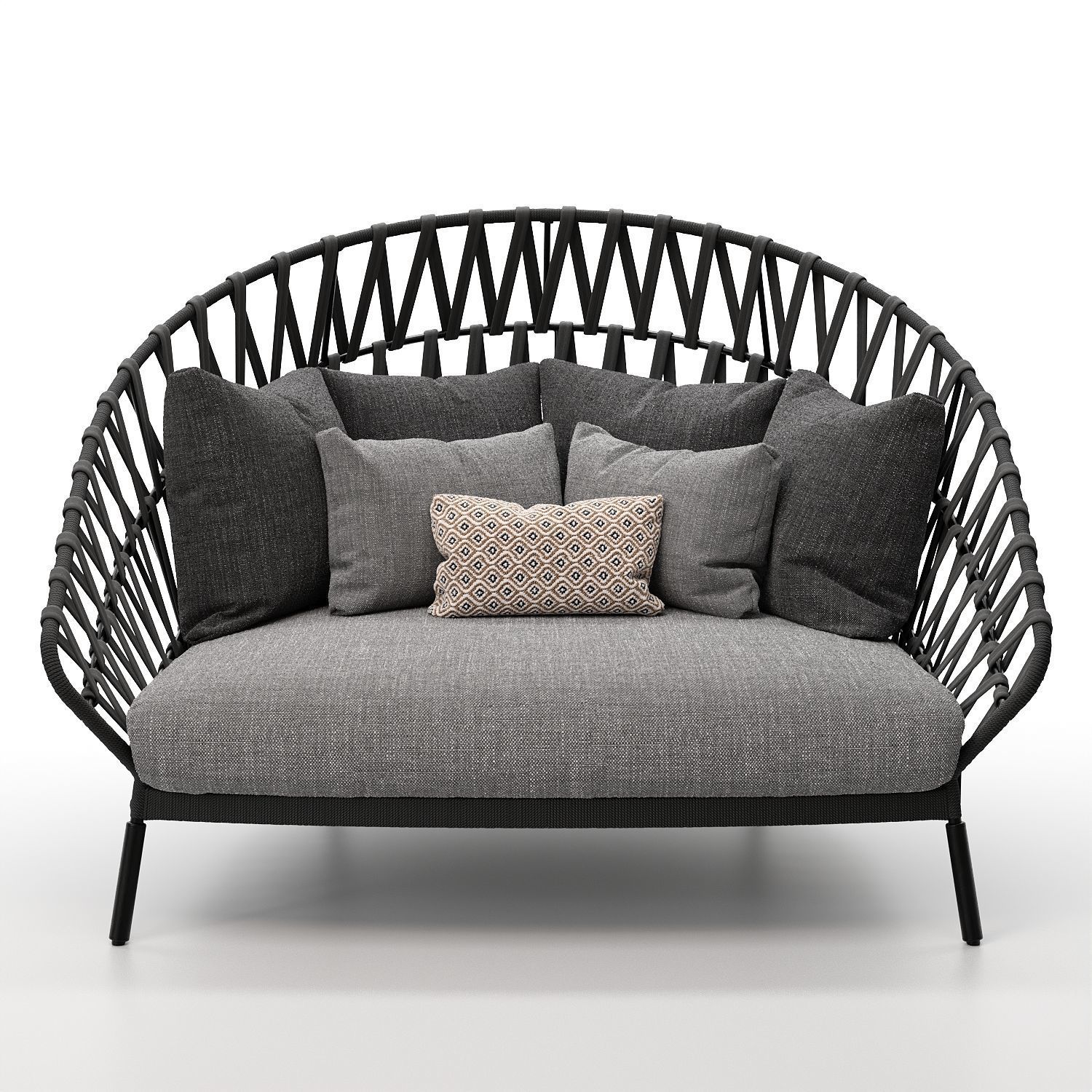 Day Bed Emma Cross 3D model | CGTrader