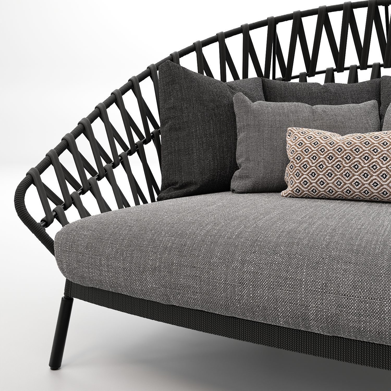 Day Bed Emma Cross 3D model | CGTrader