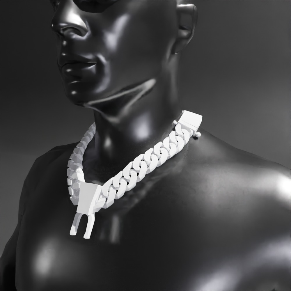 Thick Cuban Chain Template GTA 5 FIVEM 3D model 3D model | CGTrader