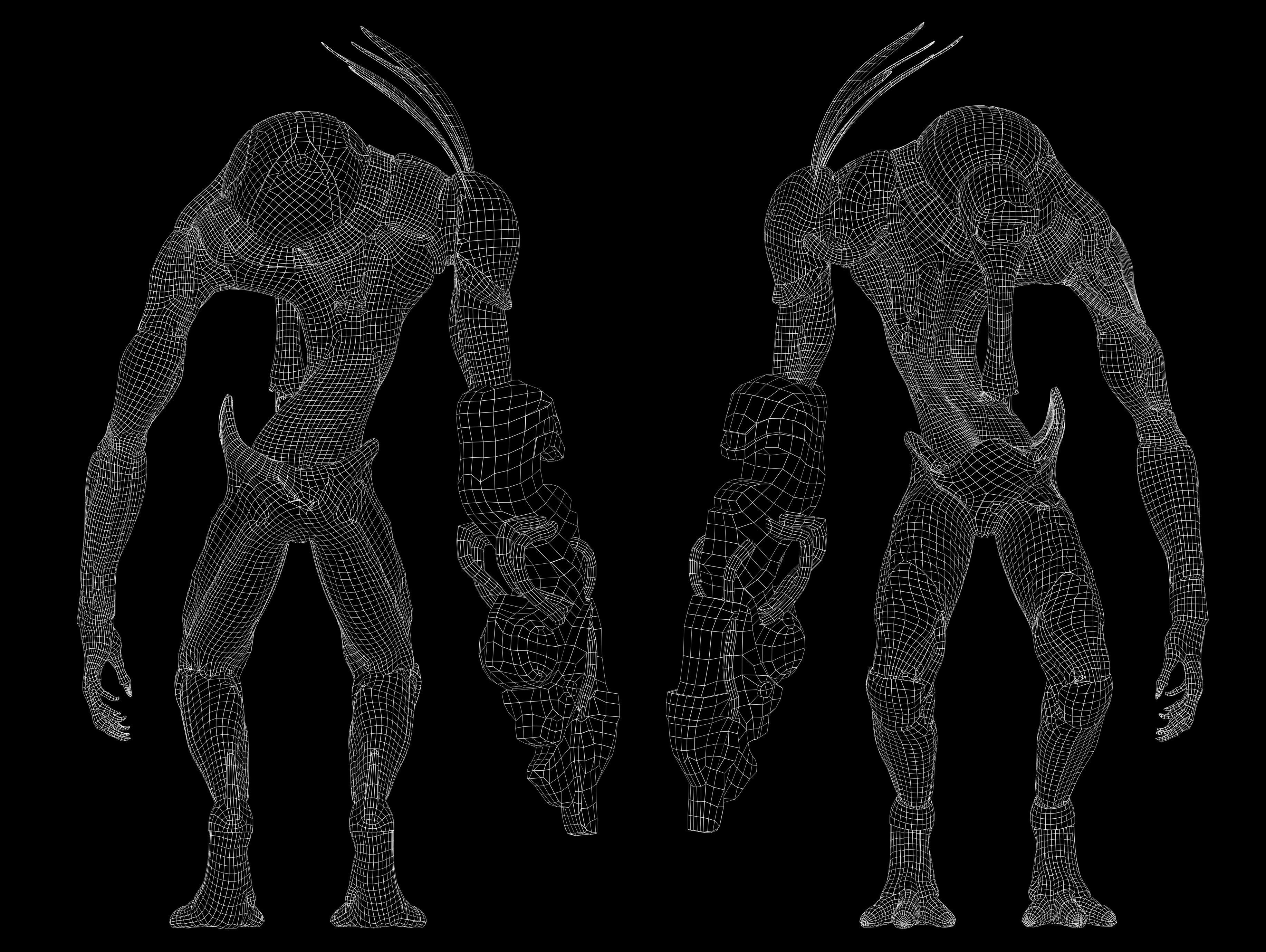 3D model Phantom VR / AR / low-poly | CGTrader