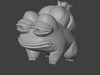 Pepe the Frog Bulbasaur 3D model 3D printable | CGTrader