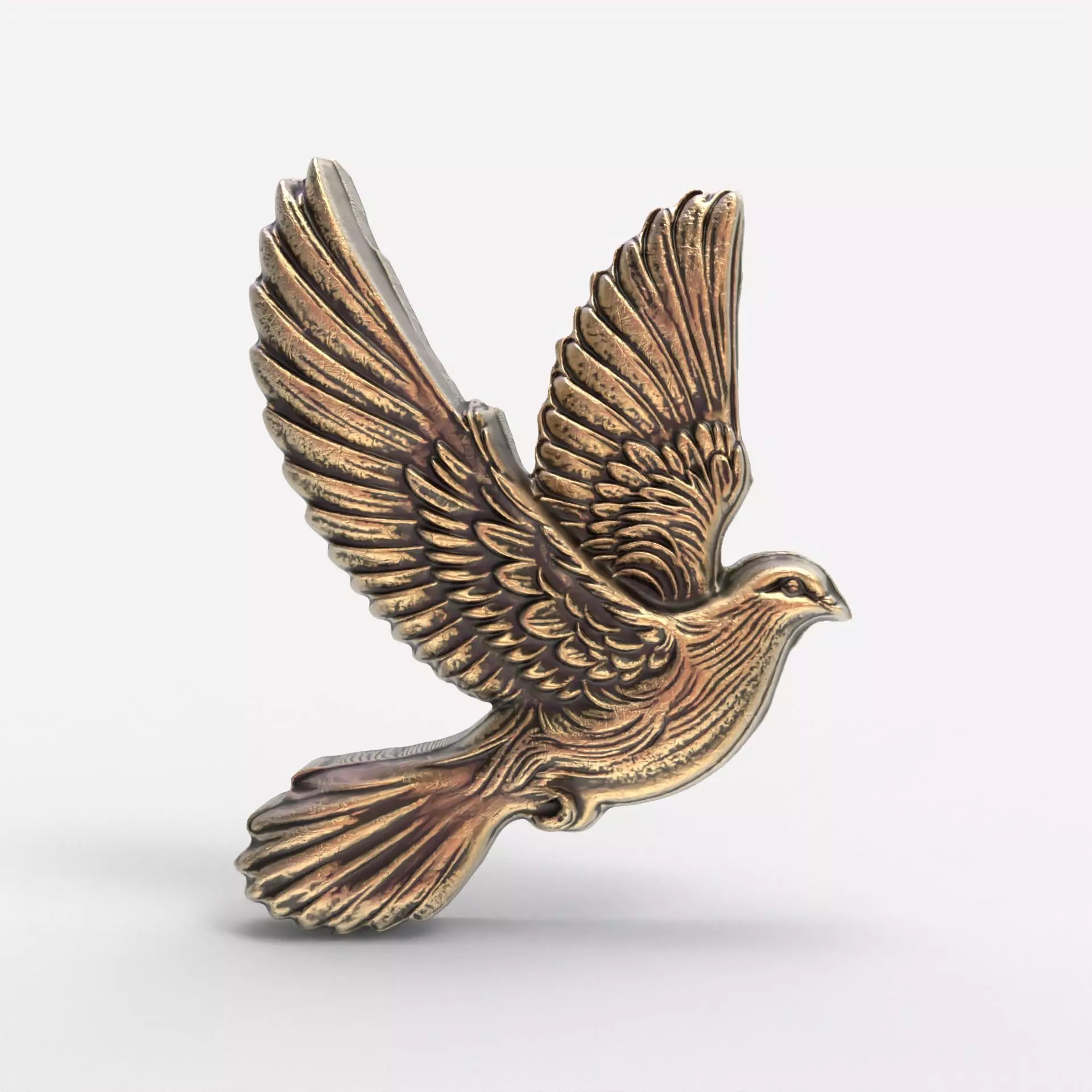 3d dove model for cnc 3D model 3D printable | CGTrader