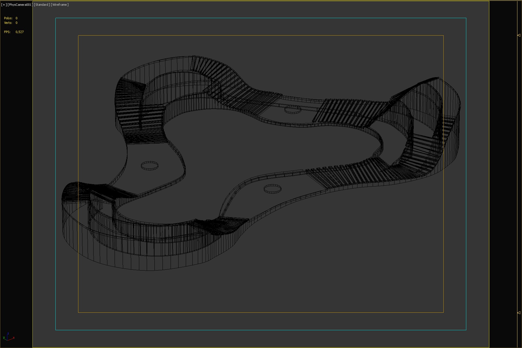 Contemporary Wooden Walkway with Integrated Seating free 3D model ...