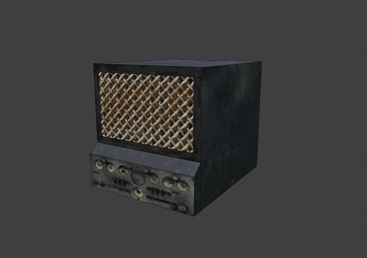 PSX Styled Satellite Radio free VR / AR / low-poly 3D model | CGTrader