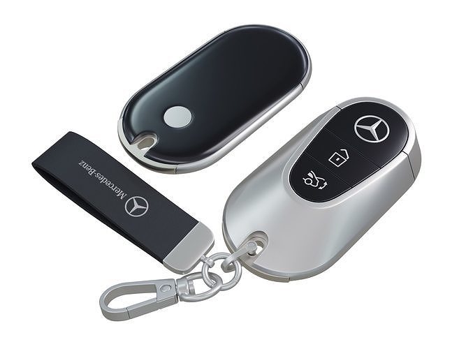 3D model Car key Mercedes VR / AR / low-poly | CGTrader