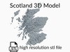 Scotland Topographic Map - 3D Terrain Topography of Scotland 3D model ...