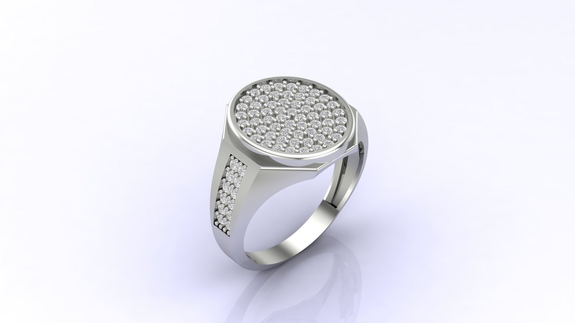 605 Gents Rings Models Bulk Collection STL 3DM Diamond Models 3D model ...