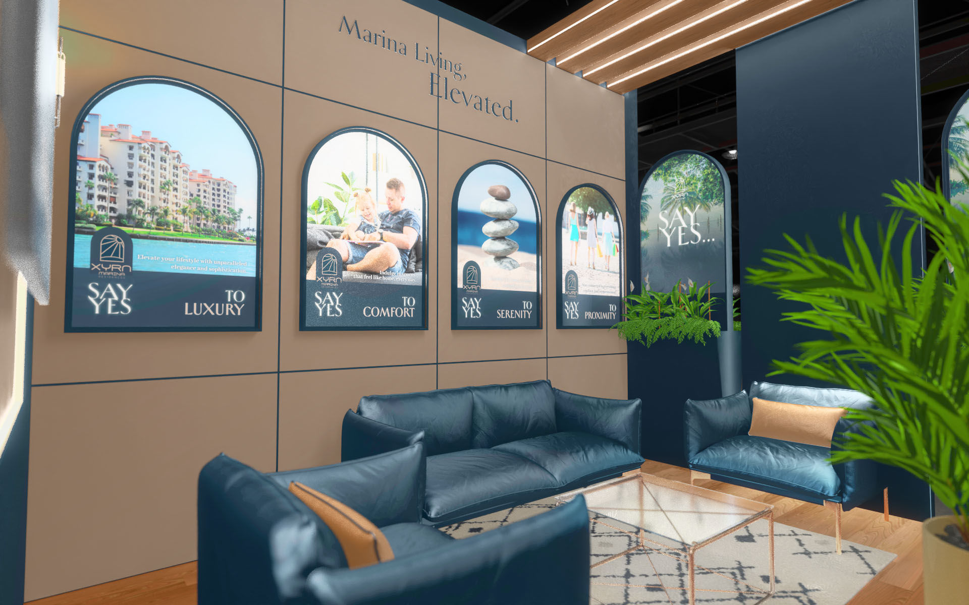 Real Estate Exhibition Stand 3D model | CGTrader