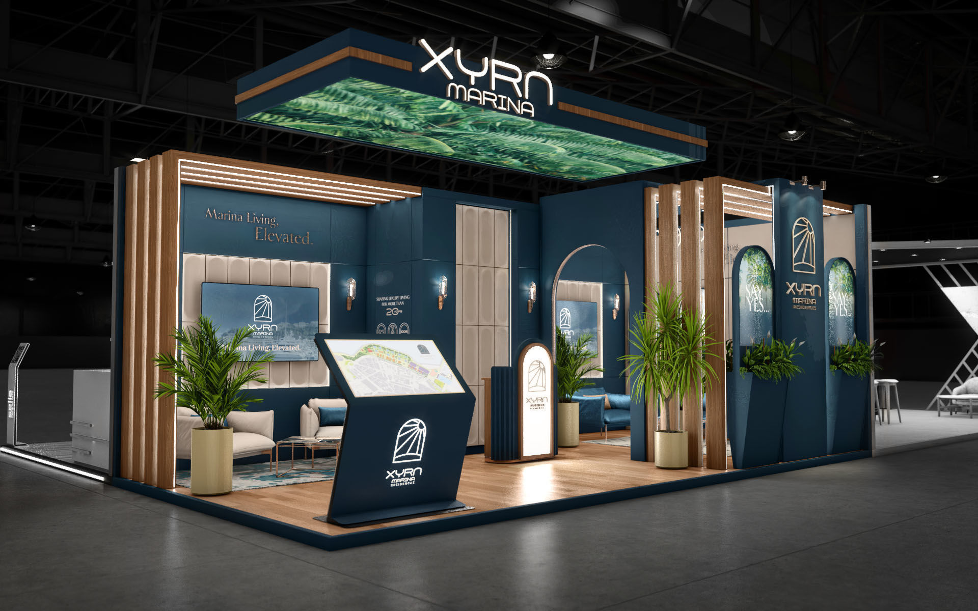 Real Estate Exhibition Stand 3D model | CGTrader