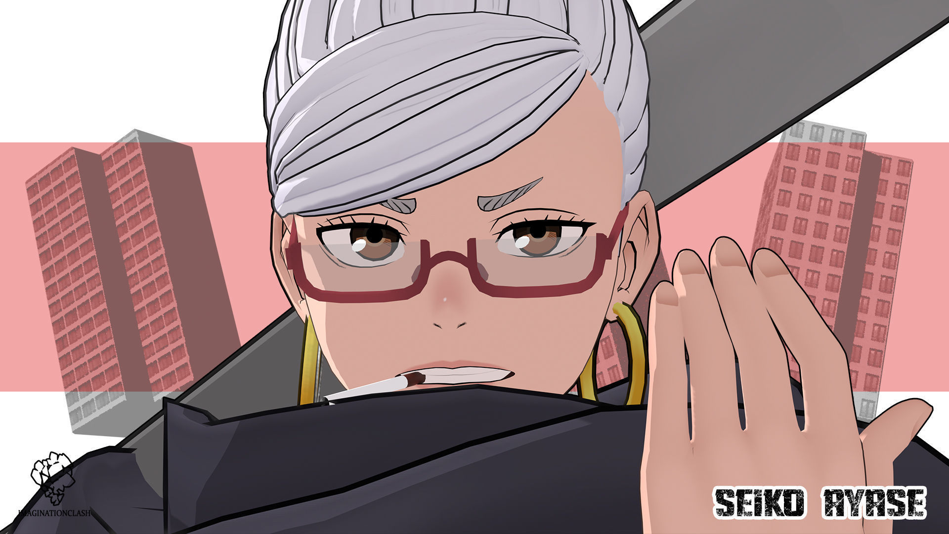 Seiko Ayase 3D model rigged | CGTrader