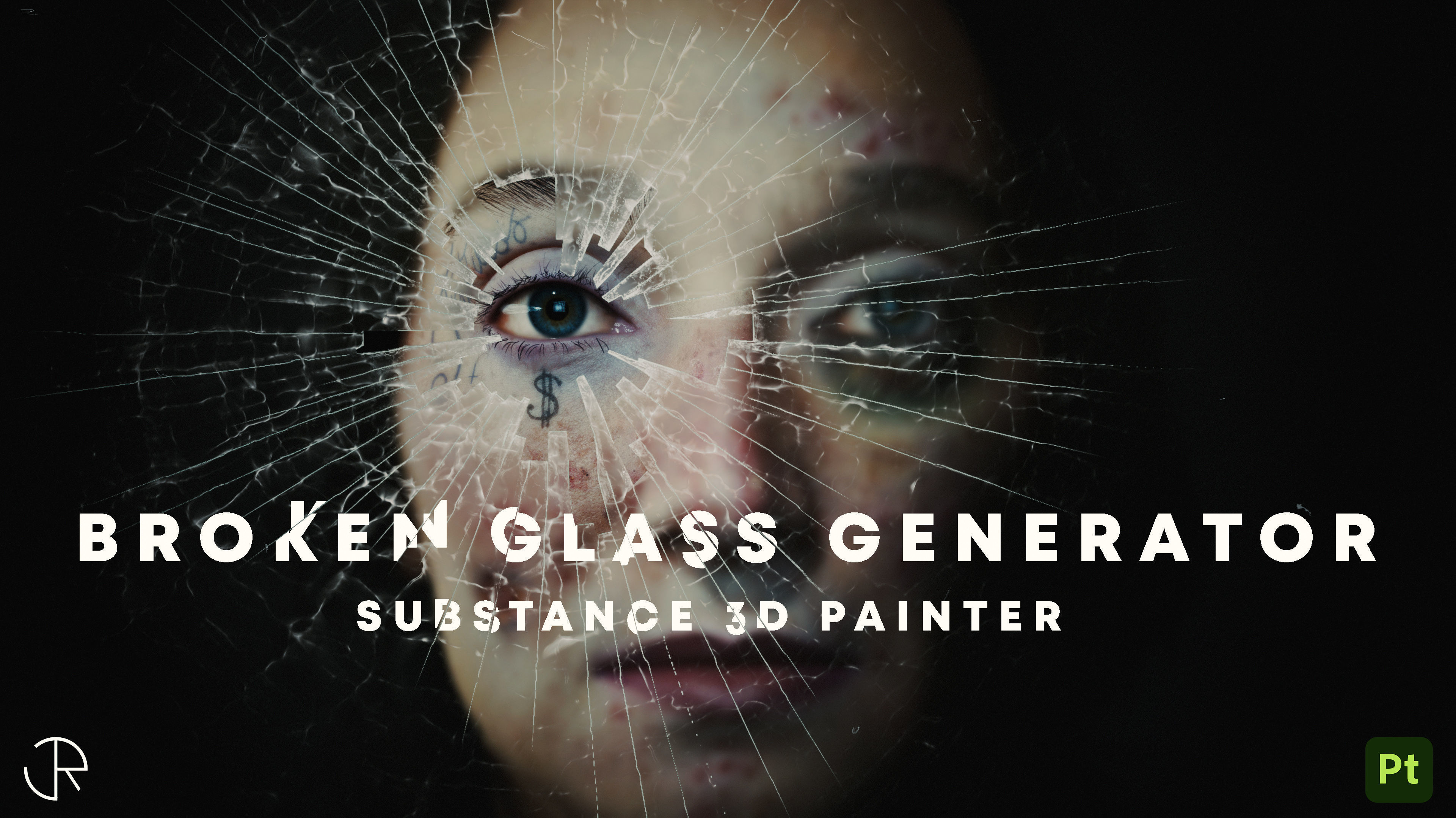 Broken Glass Generator Tool substance Painter Texture | CGTrader