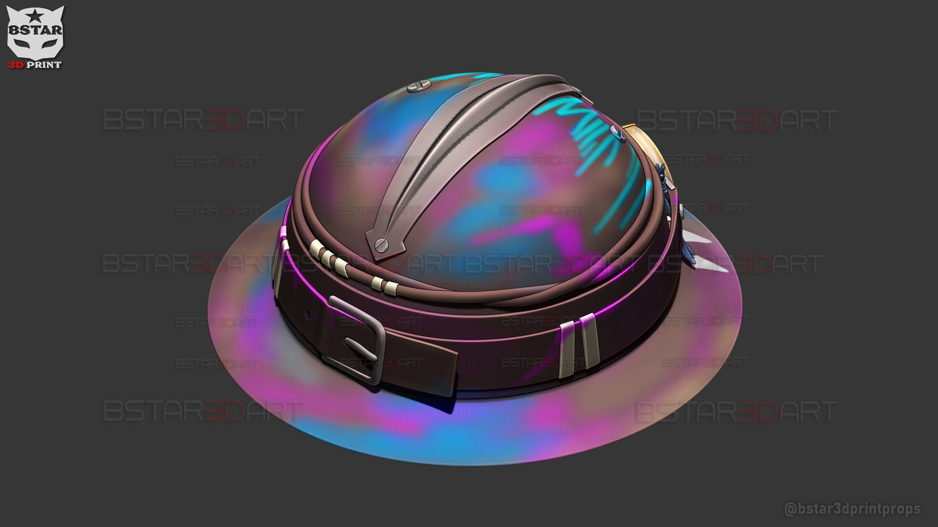 Isha Hat Arcane Netflix - league of legends Cosplay 3D model 3D ...