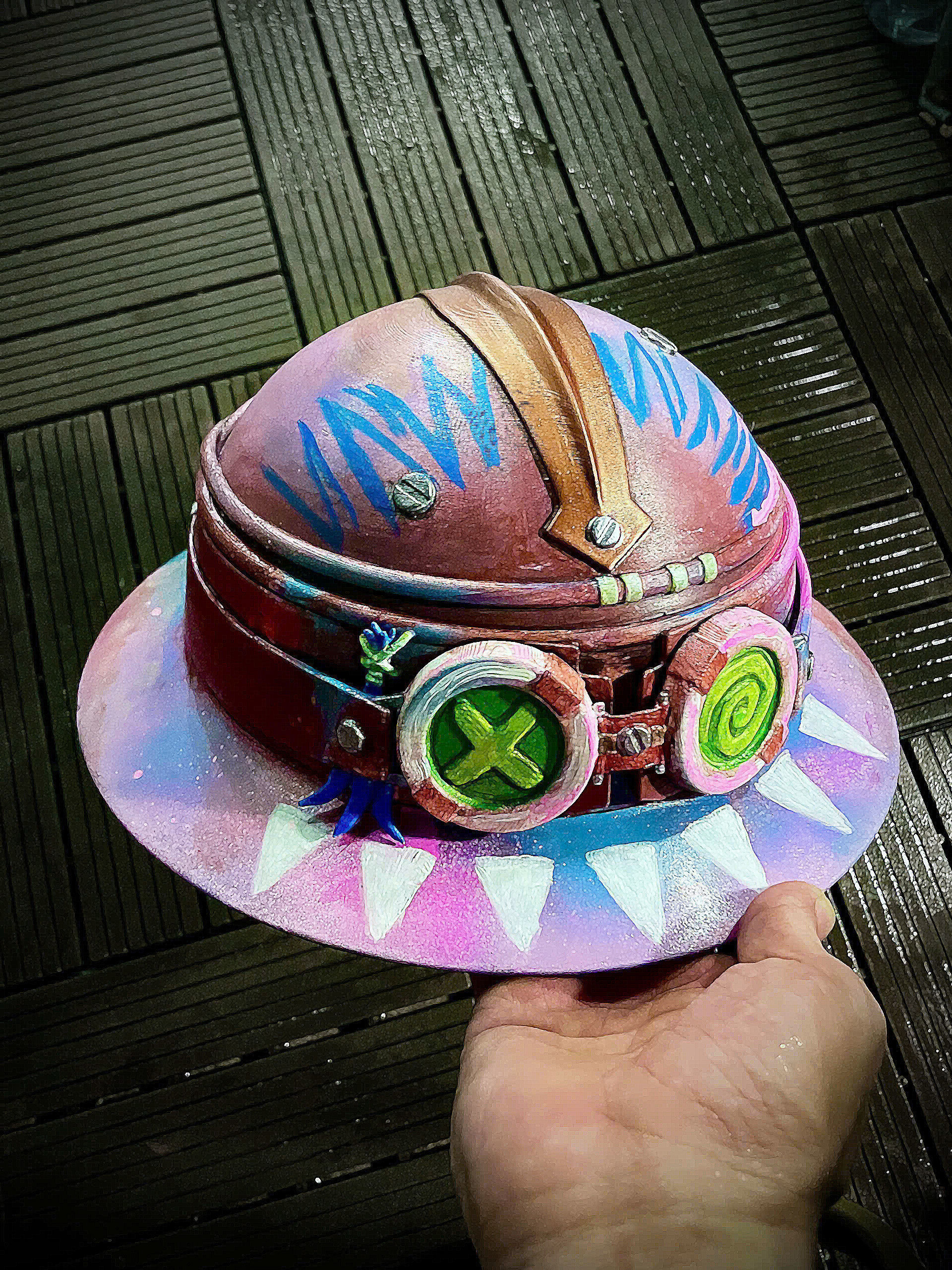 Isha Hat Arcane Netflix - league of legends Cosplay 3D model 3D ...