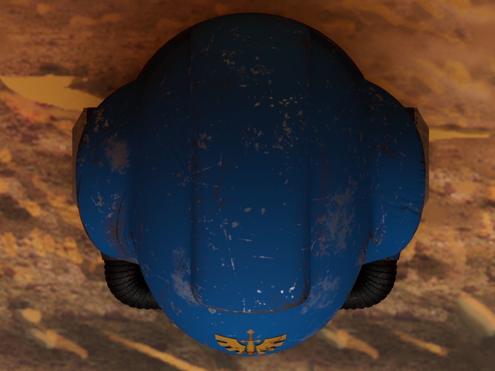 Helme Warhammer Primaris free 3D model | CGTrader