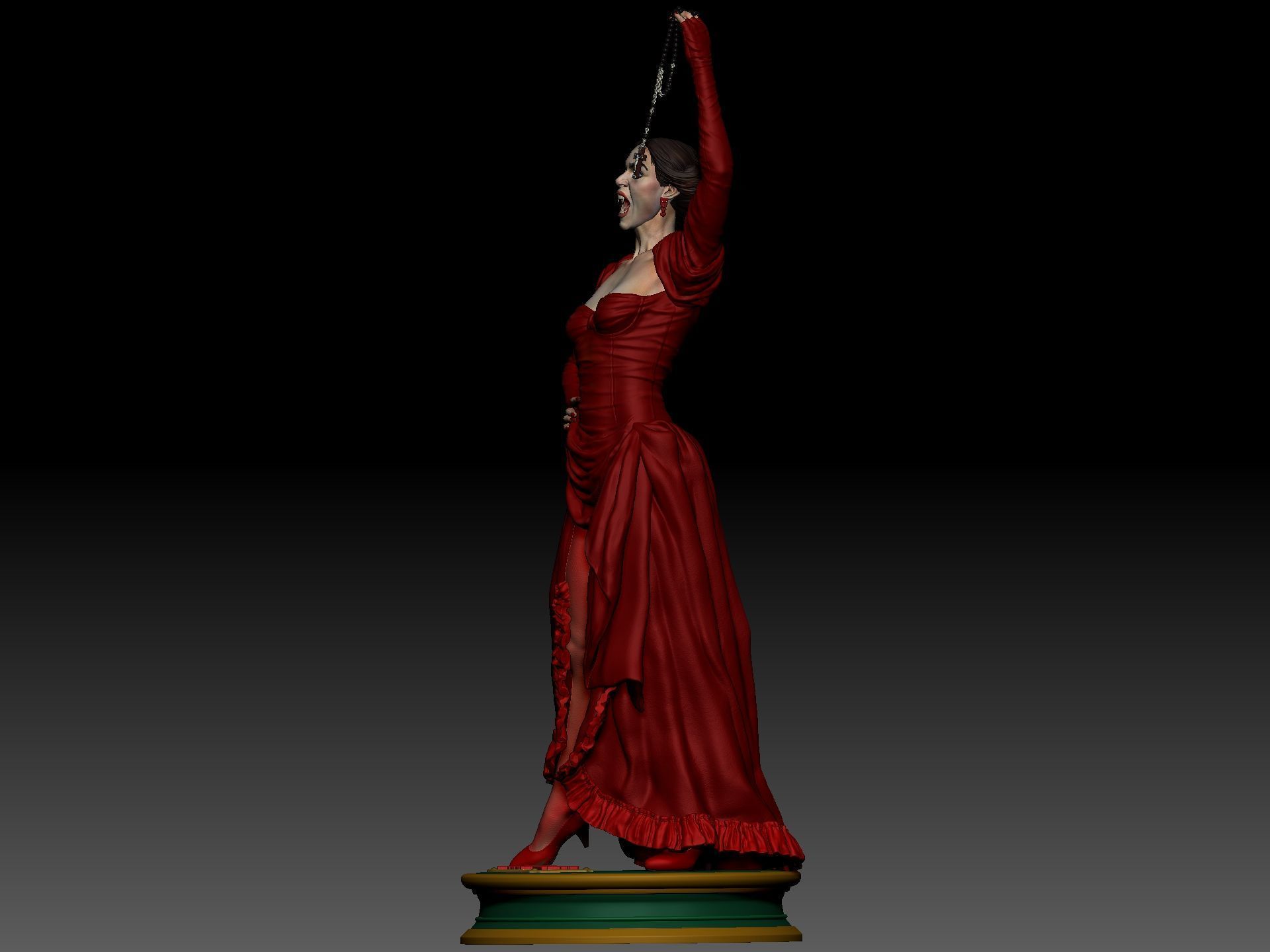 Regine Dandrige from Fright Night 2 3D model 3D printable | CGTrader