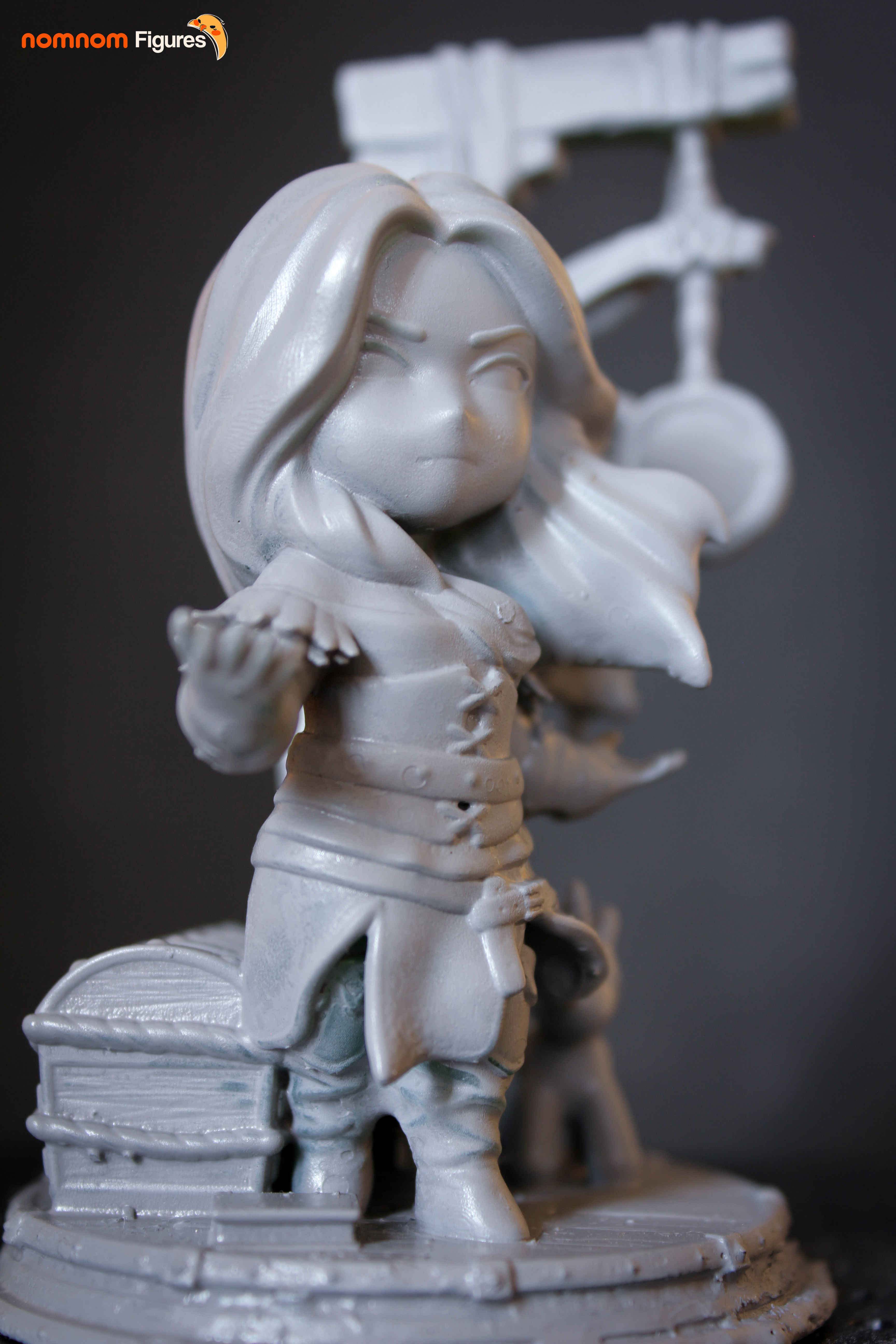Chibi Yennefer - Witcher 3D model 3D printable | CGTrader