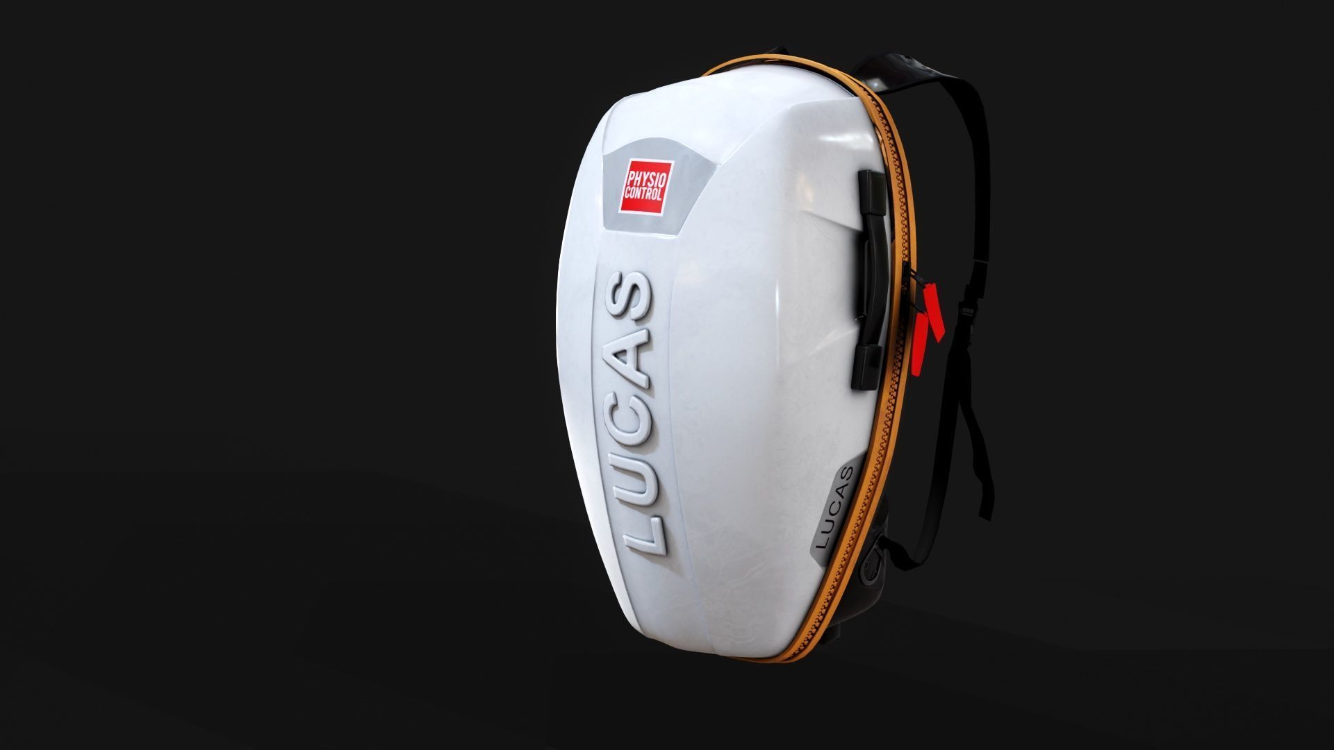 3D model LUCAS Hard Shell Carrying Case with LUCAS 2 3 Chest VR / AR ...